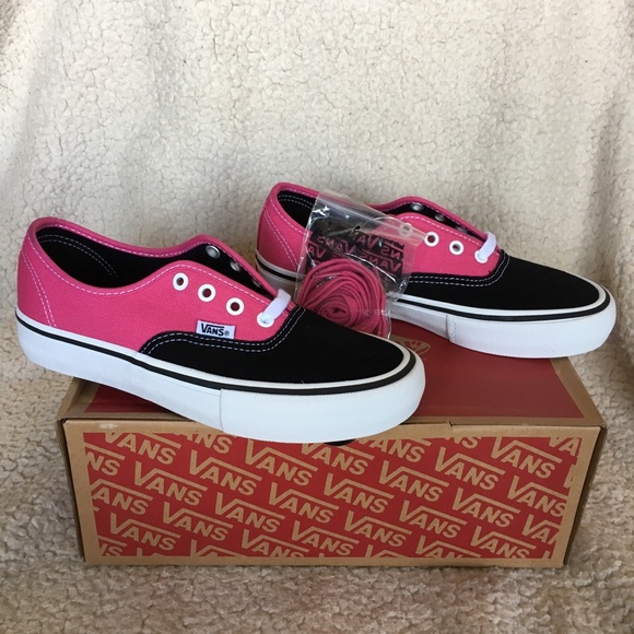 Vans | Shoes | Nwot Vans Authentic Pro Magenta Black W 7 M 55 | Poshmark